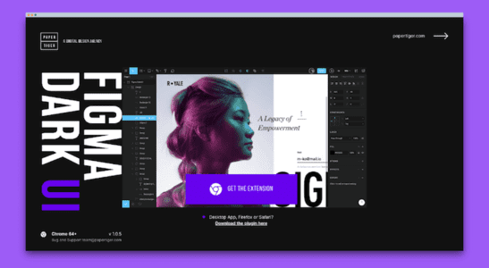 Figma Dark UI - Prototypr | Prototyping | Prototypr Toolbox