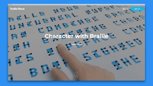 Braille Neue - Prototypr | Prototyping