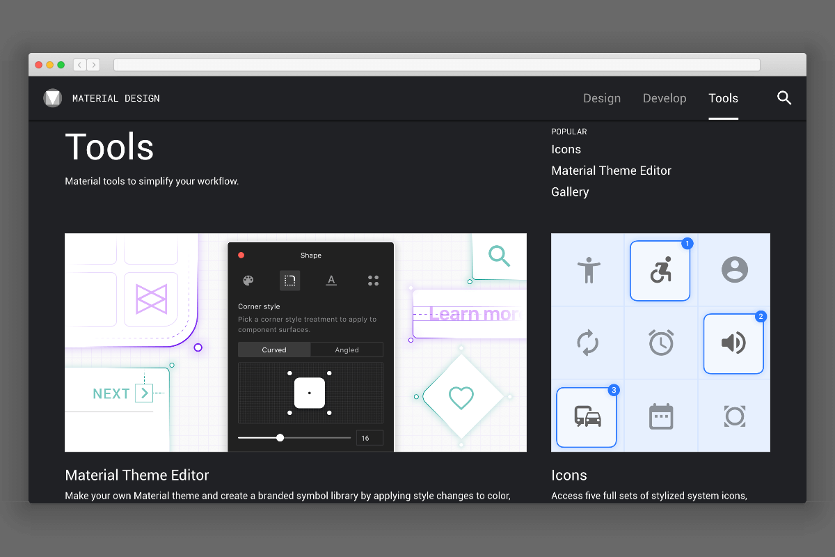 Material Tools from Google - Prototypr | Prototyping | Prototypr Toolbox