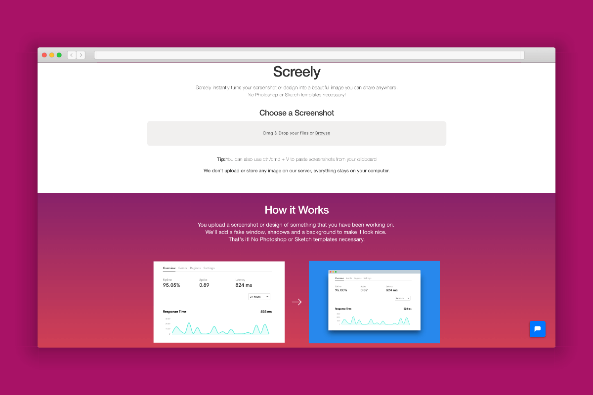 Screely - Prototypr | Prototyping | Prototypr Toolbox