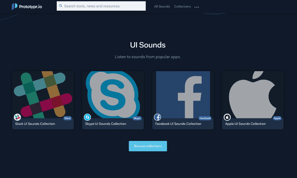 UI Sounds - Prototypr | Prototyping | Prototypr Toolbox