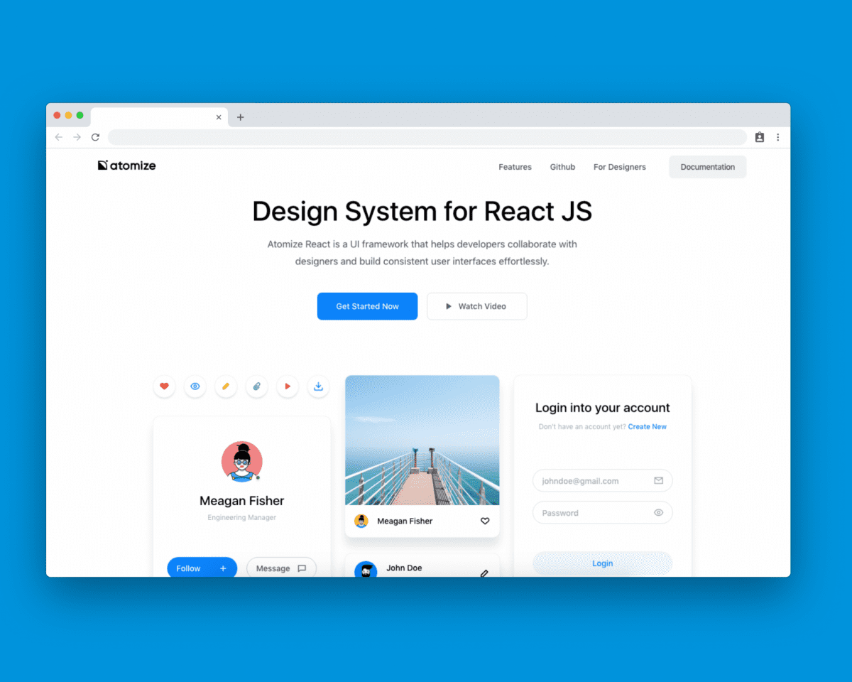 Atomize React Prototypr Prototyping