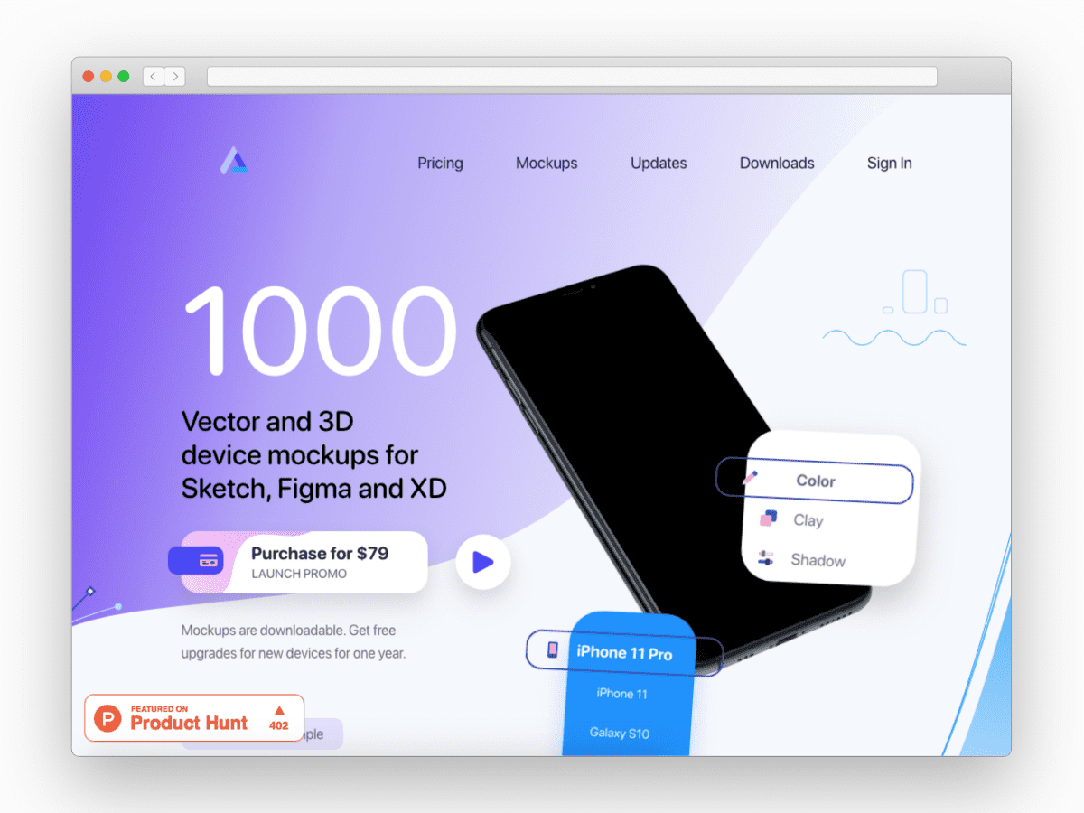 Vector Mockups - Angle 3 Mockups - Toolbox | Prototypr.io | Prototypr Toolbox