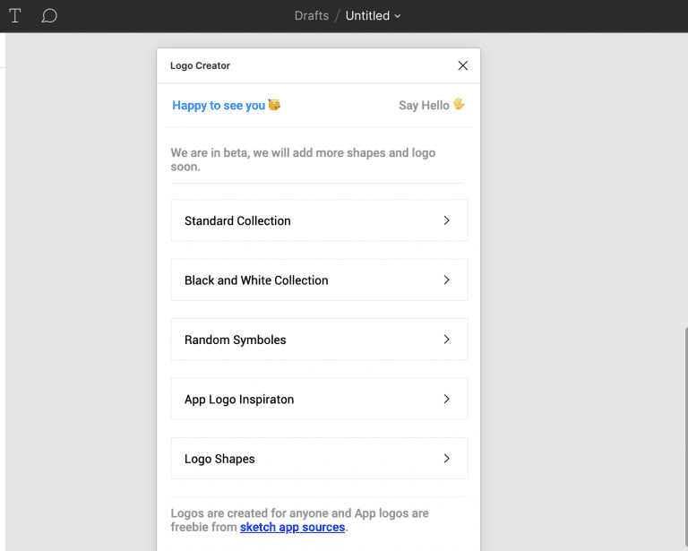 Figma Logo Creator - Get logo inspiration inside Figma with this plugin.