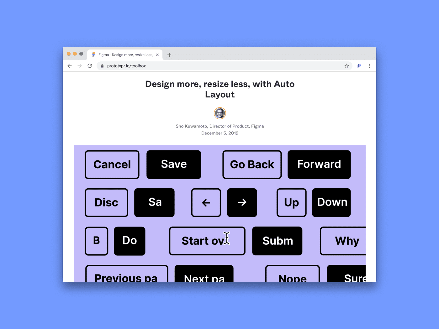Figma Auto Layout - New Feature - Toolbox | Prototypr.io | Prototypr Toolbox
