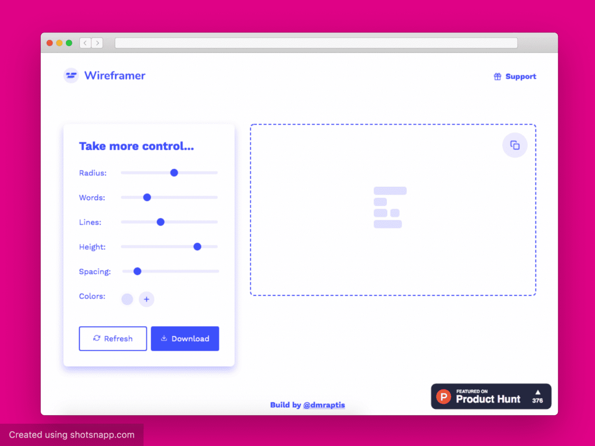 Wireframer | A UI Kit to help improve your wireframe text | Prototypr ...