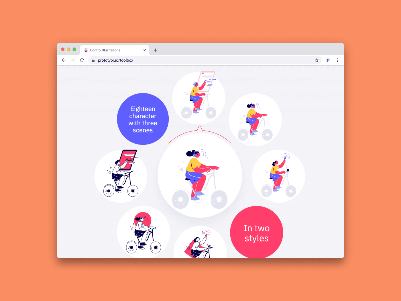 Control Illustrations - Free Flat Illustrations - Prototypr.io | Prototypr Toolbox