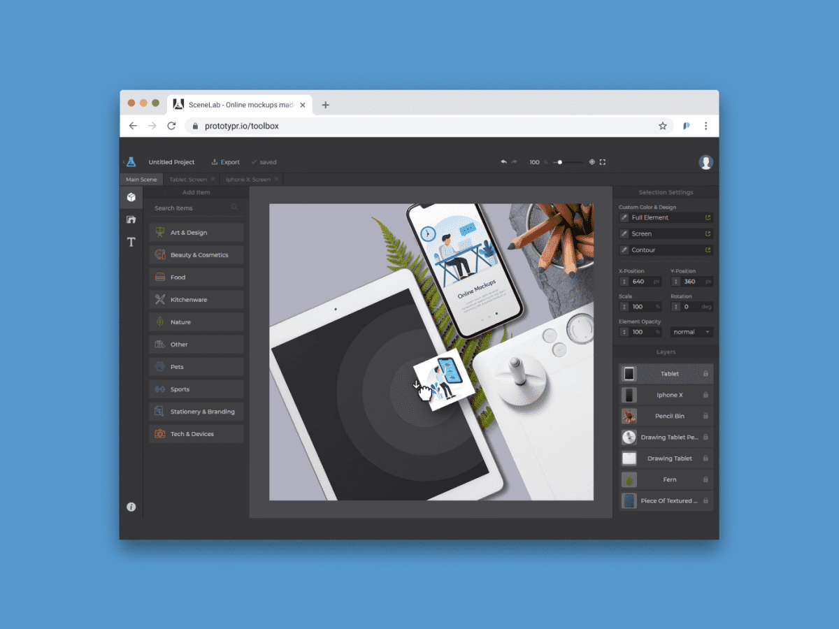 SceneLab - Prototypr | Prototyping | Prototypr Toolbox
