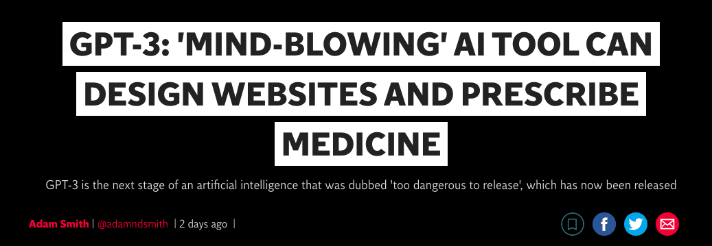GPT-3 Design Hype 🤯 : GPT3 Figma, plus more Design and UX examples