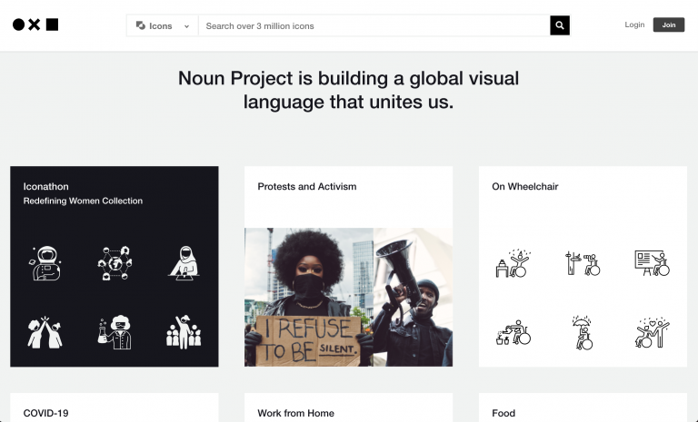 Noun Project Photos - inclusive and diverse photos