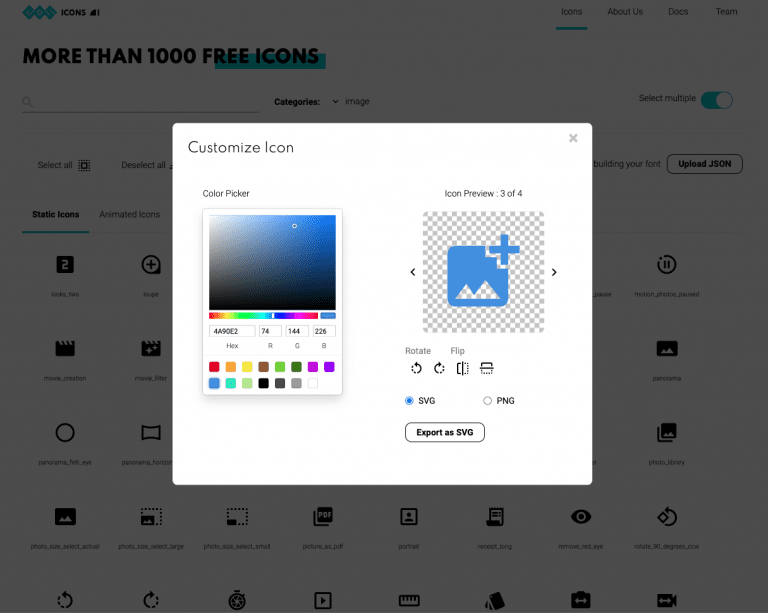 EOS Icons - open-source icons for smart applications